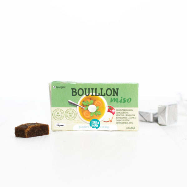 New essentials: vegan stock cubes with miso